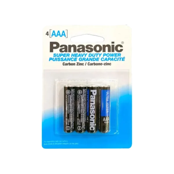 PILA PANASONIC HEAVY DUTY AAA/4 – Tiendas SUPERISSSTE