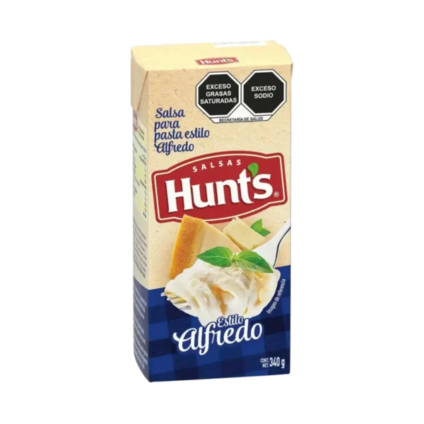 SALSA ESTILO ALFREDO HUNT 340 GR – Tiendas SUPERISSSTE